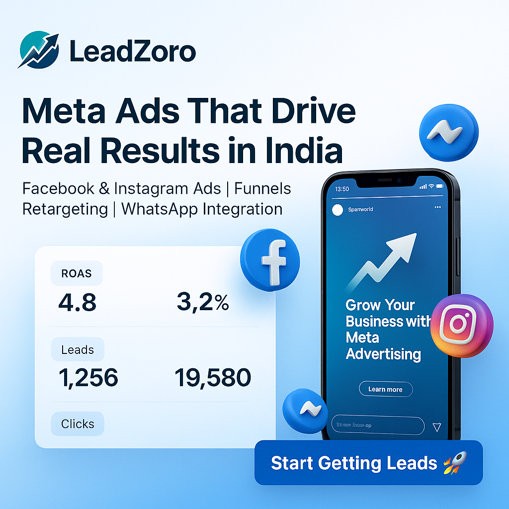 Meta Ads Services in Pune & India | Leadzoro